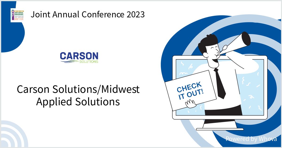 Joint Annual Conference 2023 - Carson Solutions